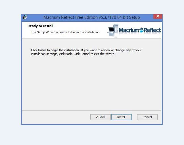 Macrium reflect free edition - - bazargross